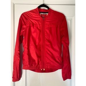 Nike | Jackets & Coats | Nike Red Running Jacket | Poshmark